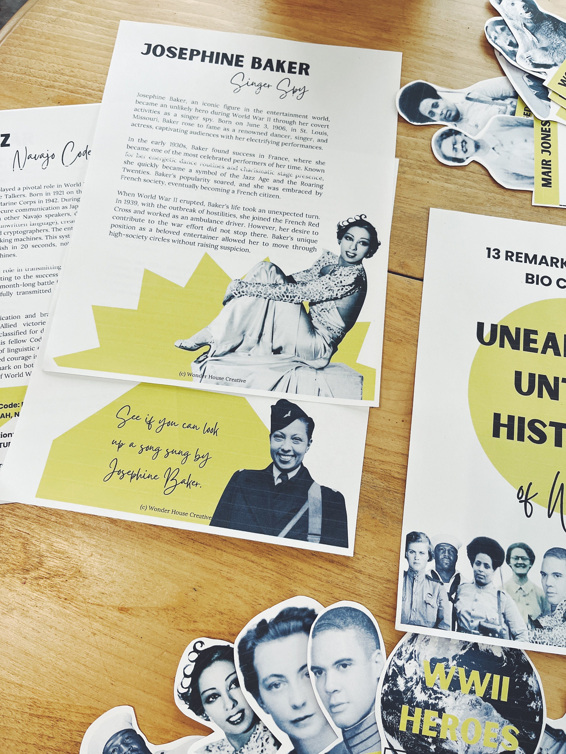 Untold Histories of WWII Card Fan Project, Middle School and High ...