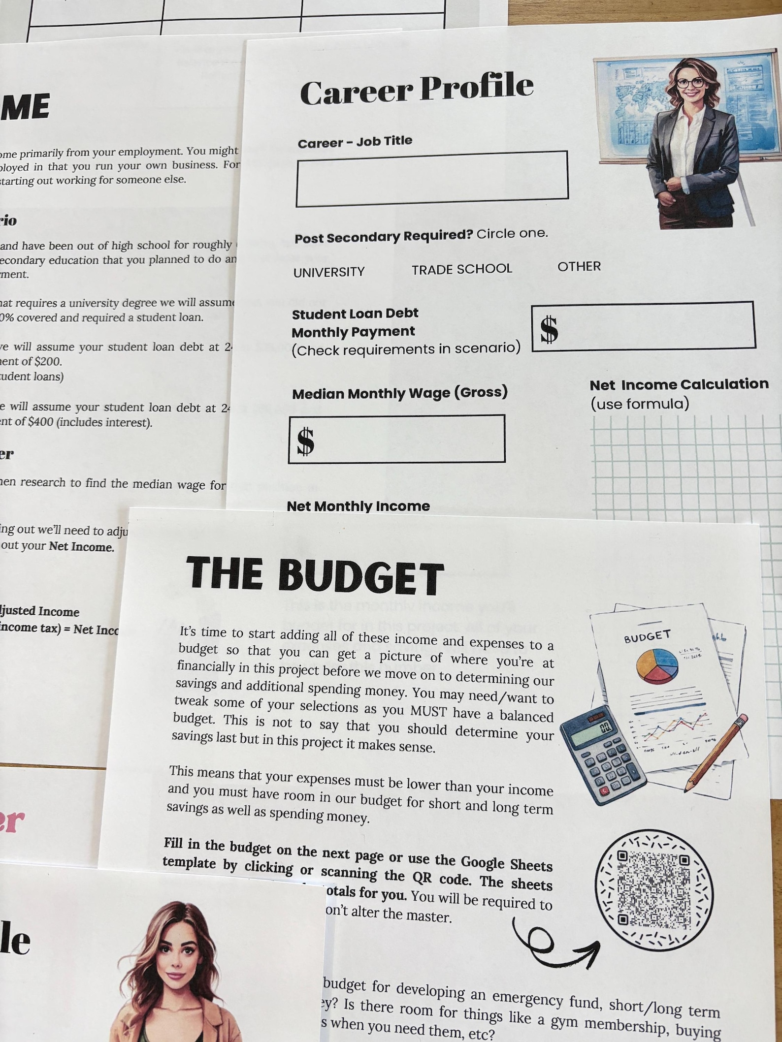 Balanced Budget Project : Teaching Real Life Financial Literacy - Etsy