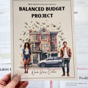 Balanced Budget Project : Teaching Real Life Financial Literacy - Etsy