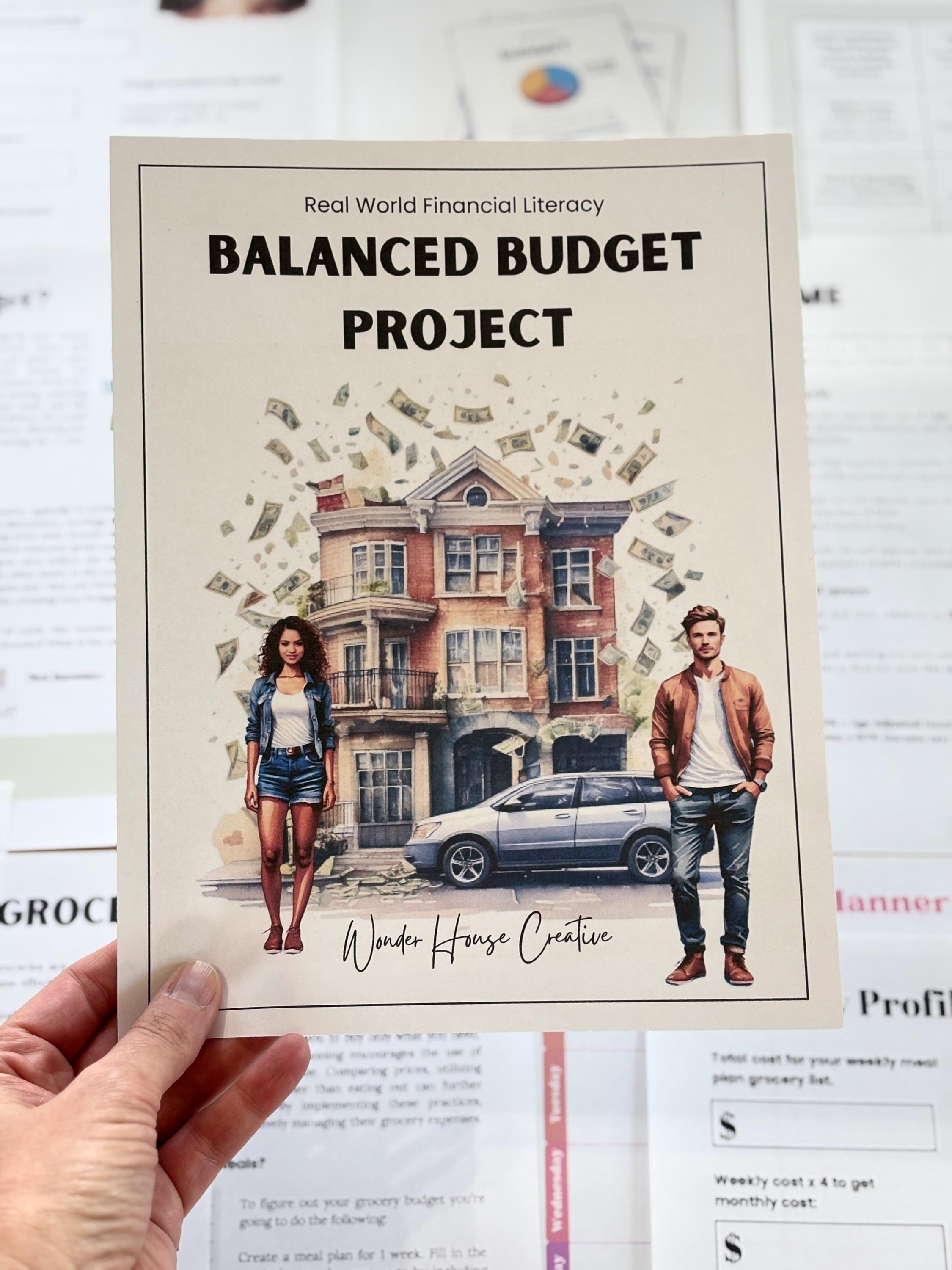 Balanced Budget Project : Teaching Real Life Financial Literacy - Etsy