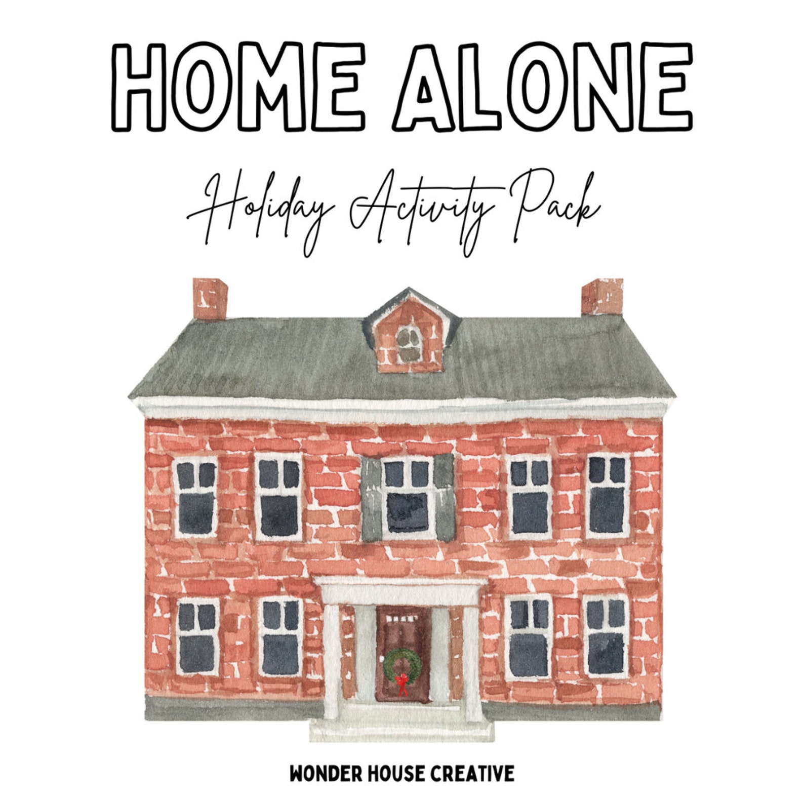 Home Alone Holiday Activity Pack Mini Unit, Christmas Project Pack ...
