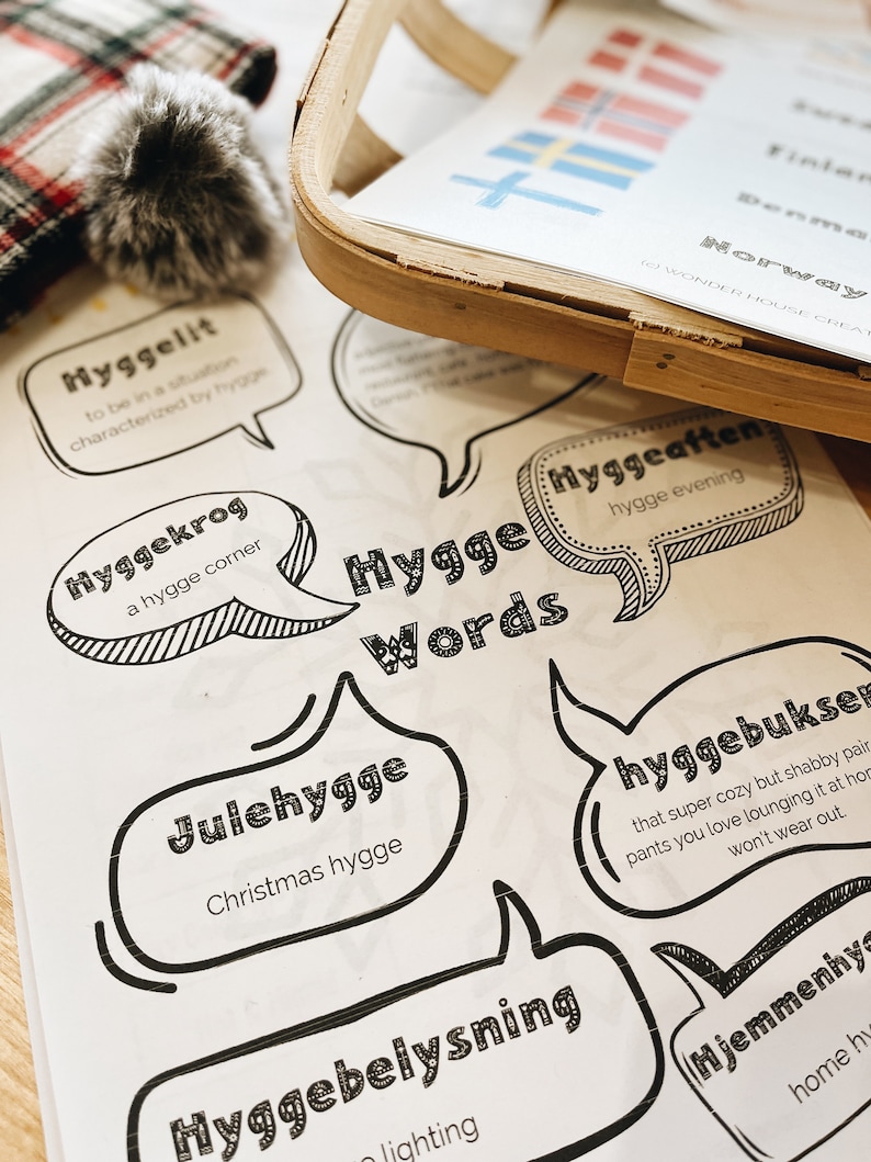 Hygge Unit Study, Deep Dive, Scandinavian Culture, Middle School ...
