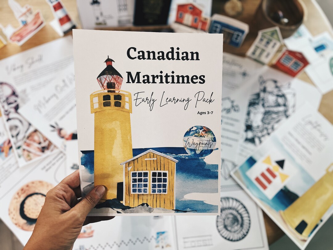 Canadian Maritimes Early Learning Pack, Pre-school, Homeschool ...