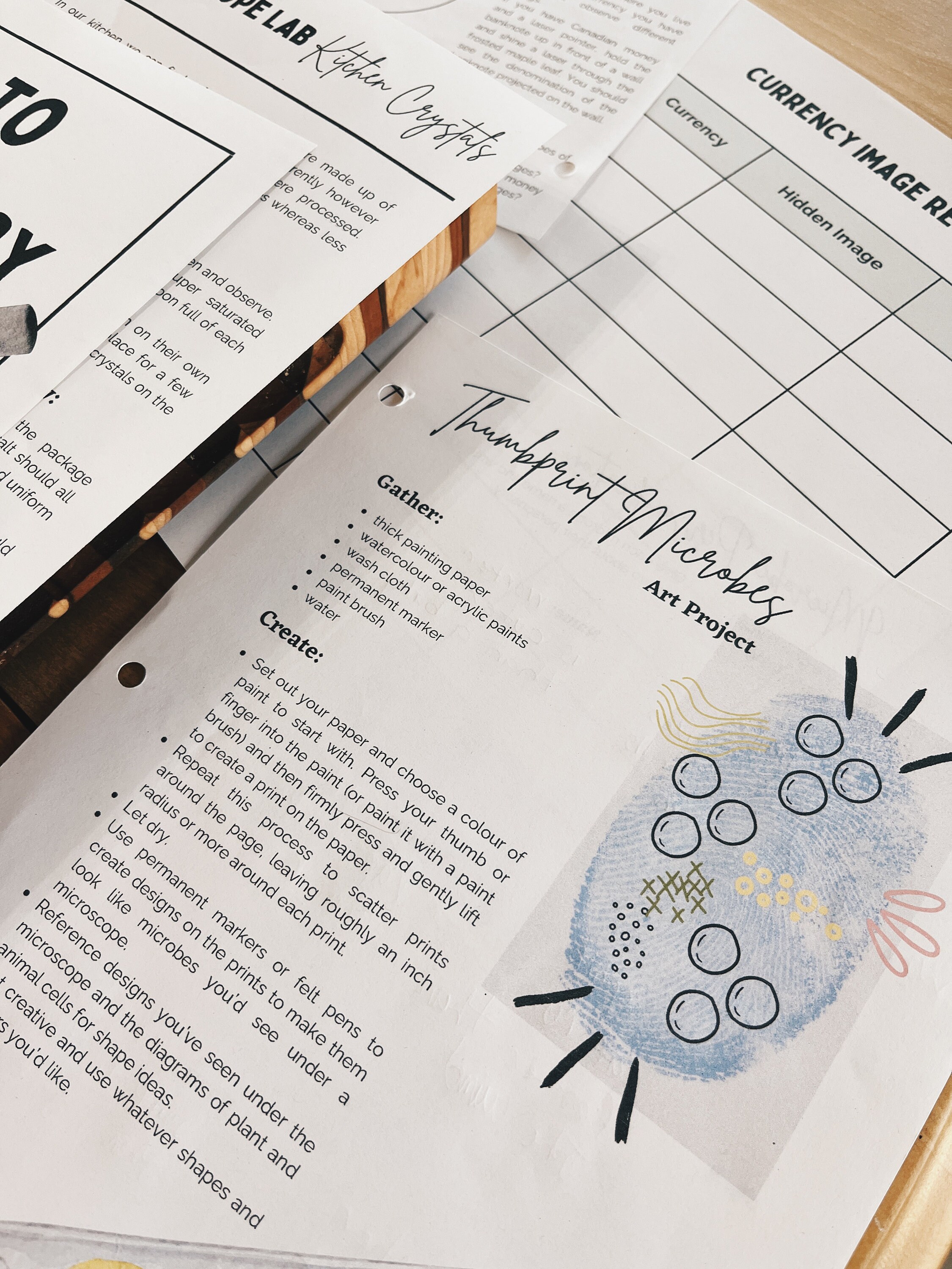 Intro to Microbiology Unit Study, Middle Years Science Unit, Print at ...