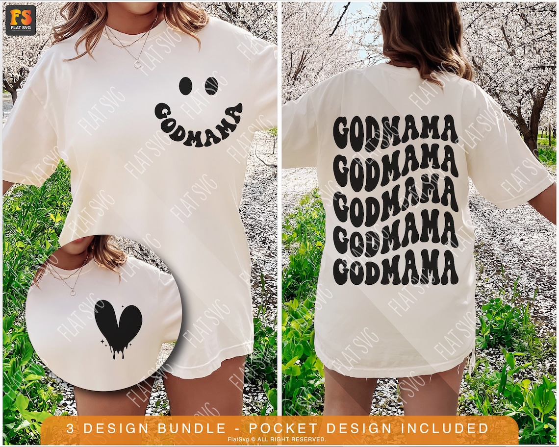 Godmama Svg Png, Baptism Mom Svg, Mom Quote, Godmother Saying, Mother ...