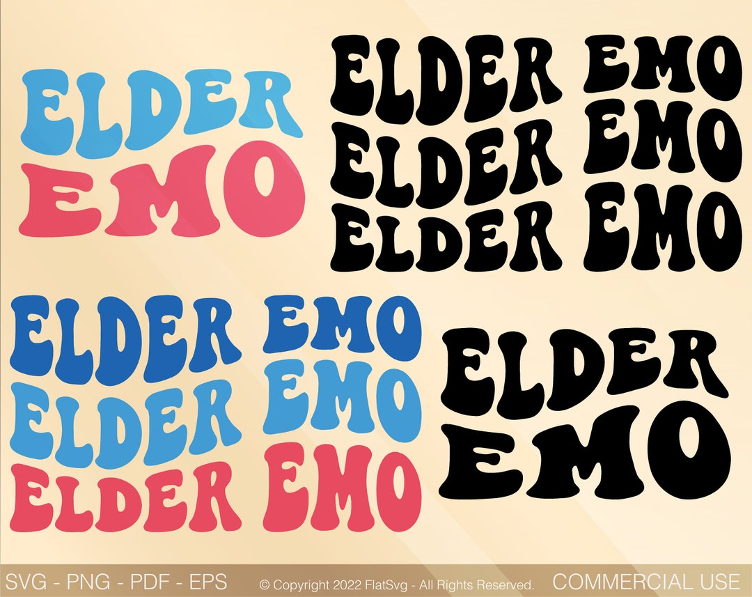 Elder Emo svg Emo svg Millenial svg Emo Girl Shirts svg - Etsy Österreich