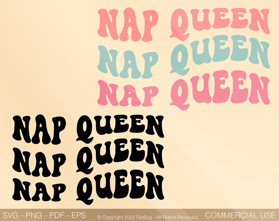 Nap Queen Svg Nap Svg Sarcastic Svg Sassy Sleepy Svg - Etsy Portugal