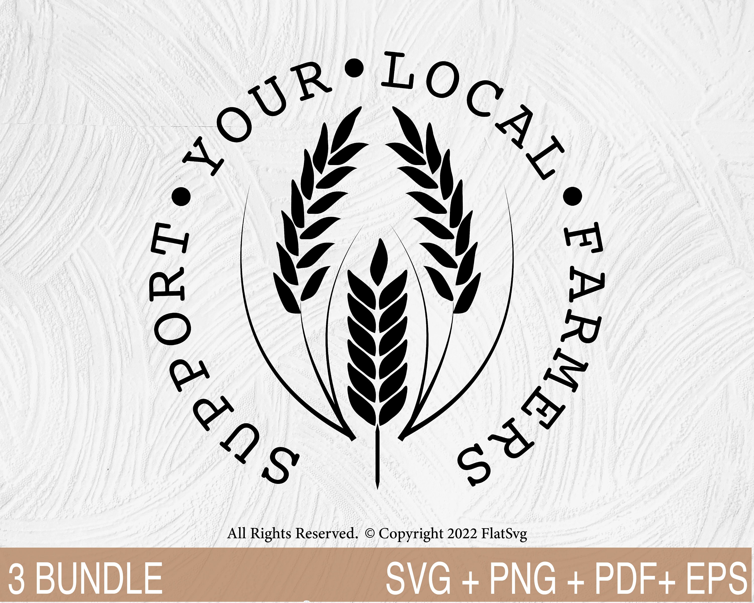 Support Local Farmers Svg Farm Svg Livestock Svg Farming - Etsy UK