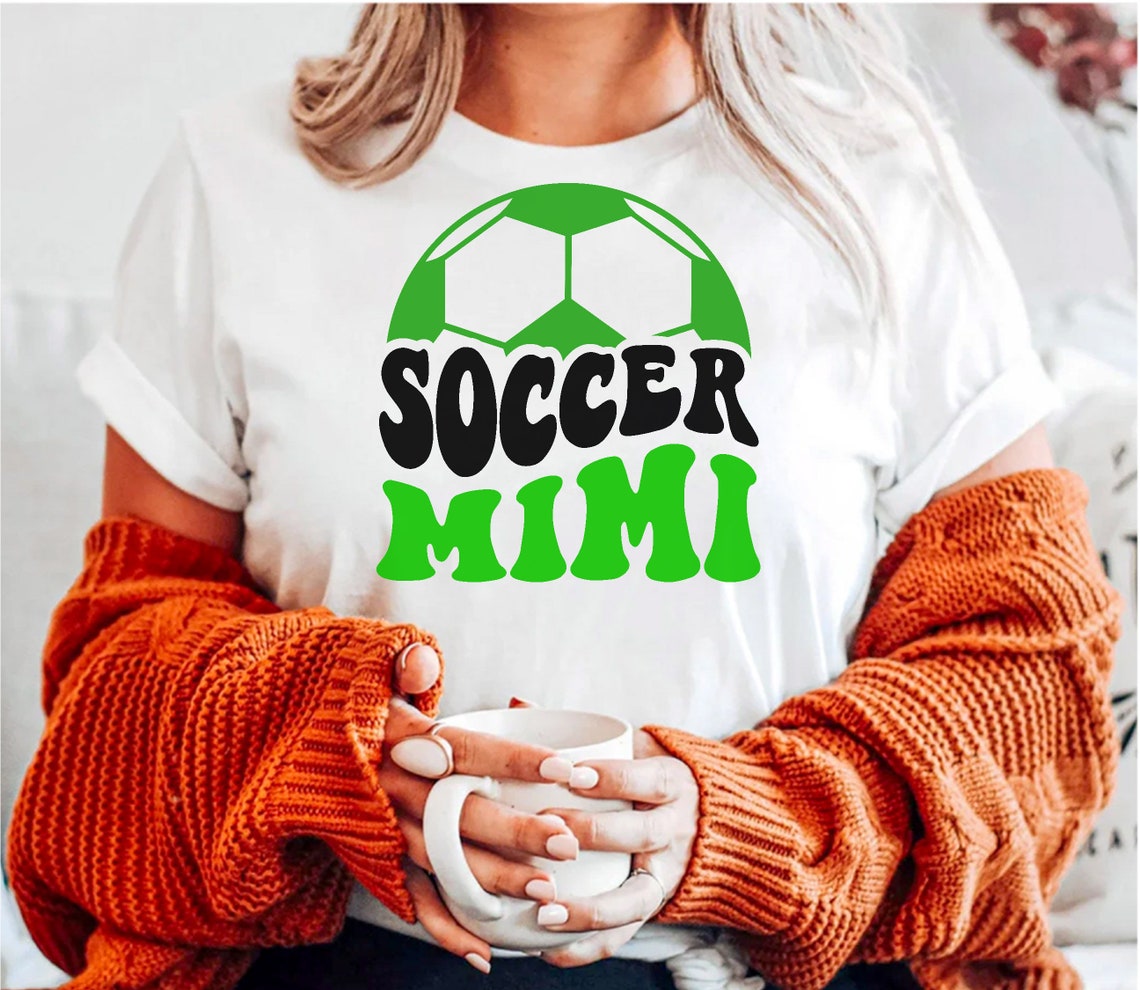 Soccer Mimi Svg Png Soccer Heart Svg Mimi Fan Lover Soccer - Etsy
