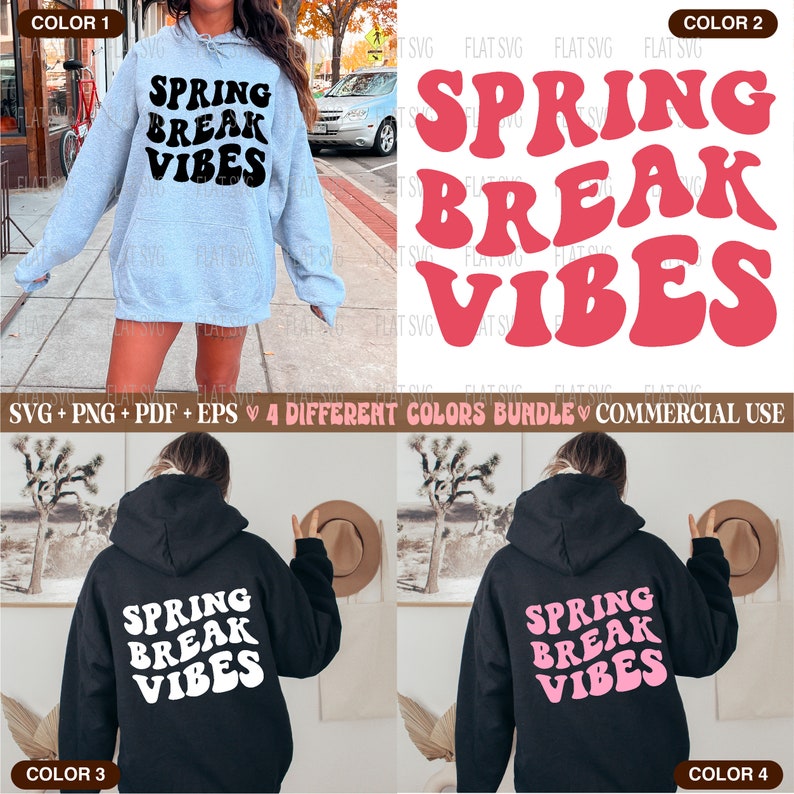 Spring Break Png Svg Matching Vacation Svg Spring Break 2023 - Etsy