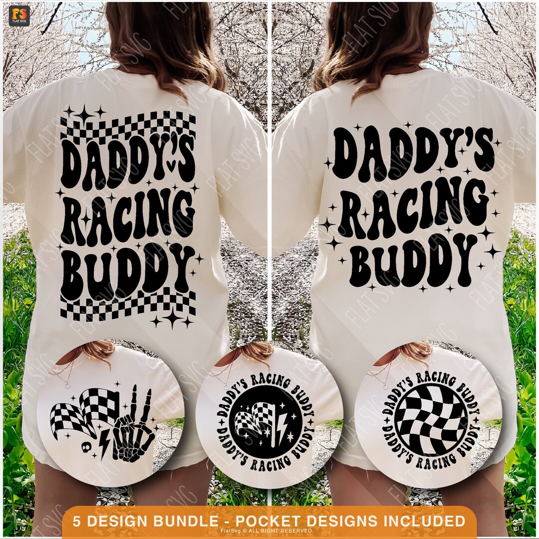 Daddy's Racing Buddy Svg Png, Race Svg, Racing Svg, Race Kid Svg ...