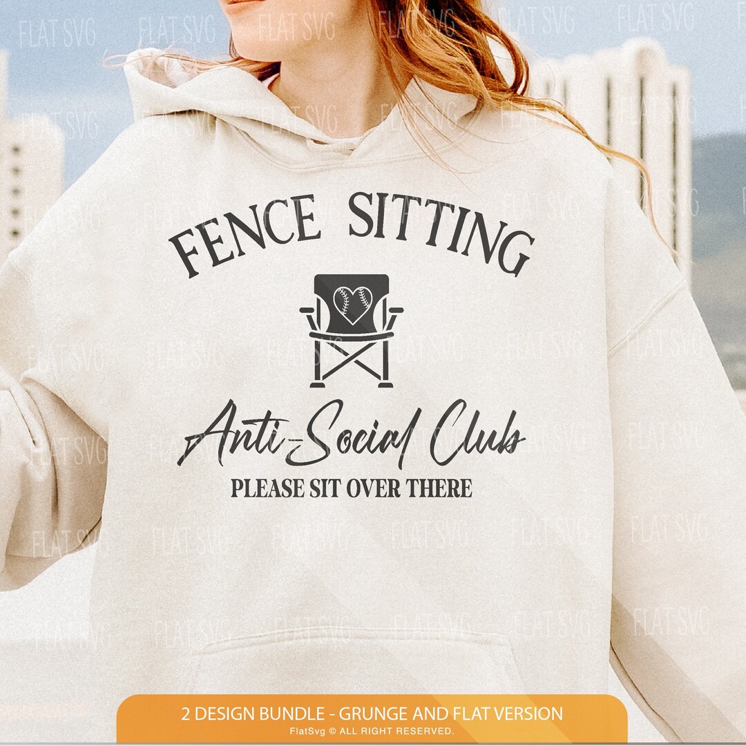Fence Sitting Baseball Png Svg, Baseball Svg, Baseball Funny Design ...