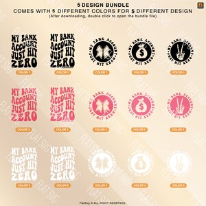 My Bank Account Just Hit Zero Svg, Cheer Mom Svg, Funny Svg, Funny ...