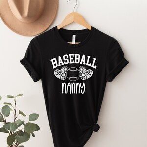 Baseball Nanny Svg, Baseball Nanny Shirt Svg, Baseball Svg, Leopard ...