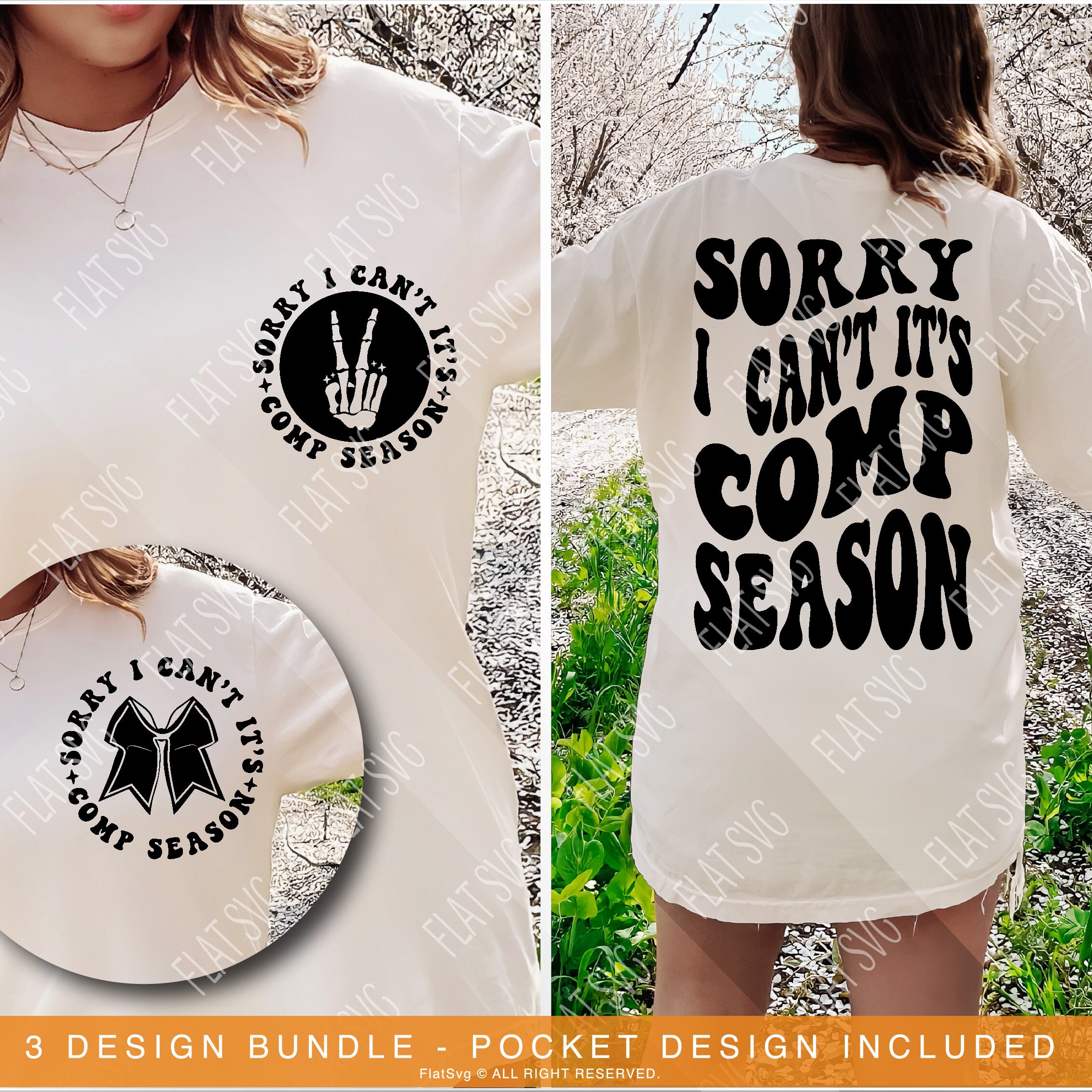 Sorry I Can't It's Comp Season Png Svg, Cheer Svg, Funny Comp Png Svg ...
