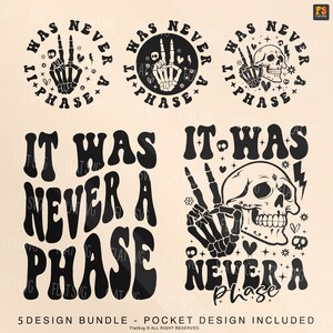 It Was Never A Phase Svg, Funny Emo Svg, Emo Shirts Svg, Not A Phase ...