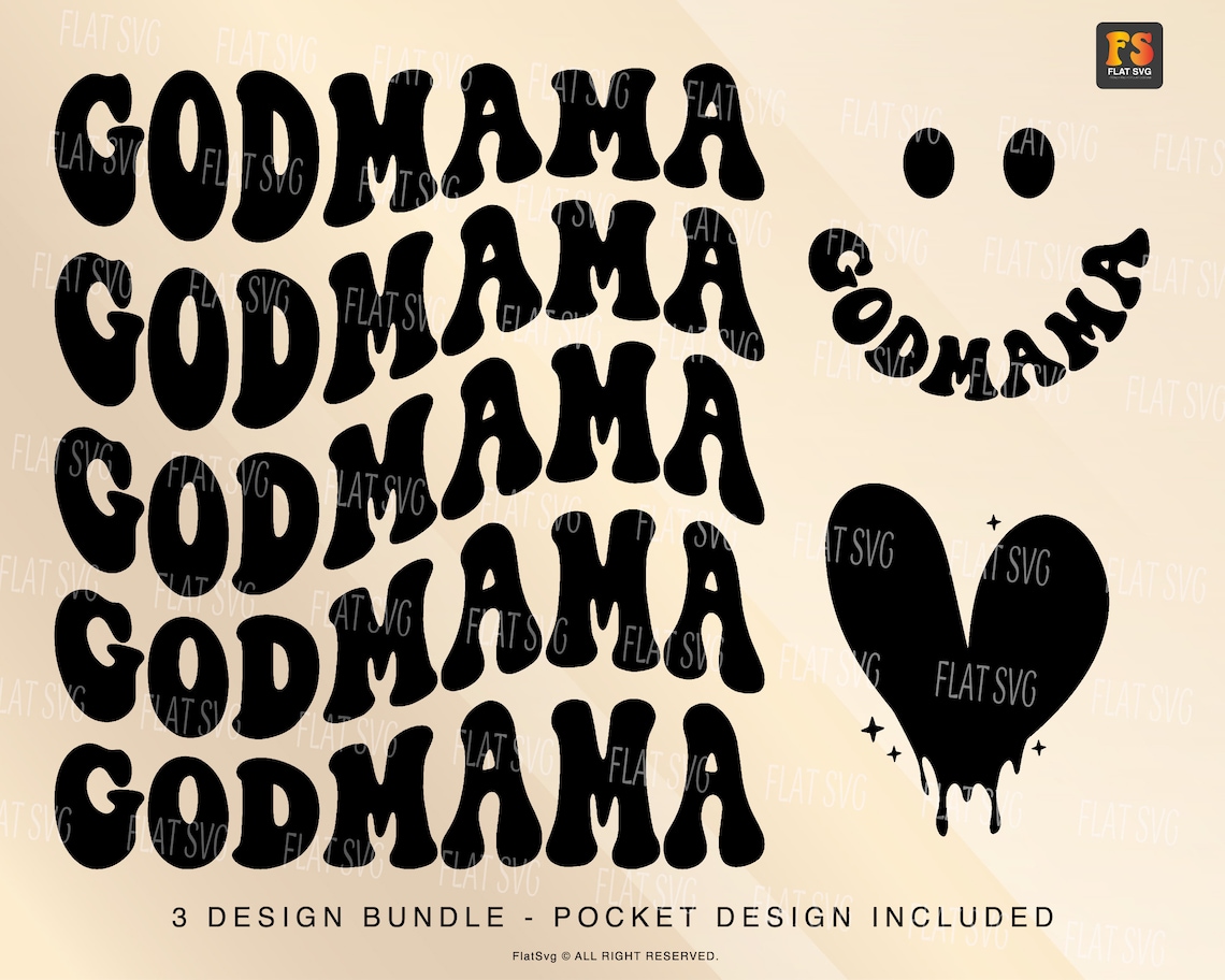 Godmama Svg Png, Baptism Mom Svg, Mom Quote, Godmother Saying, Mother ...