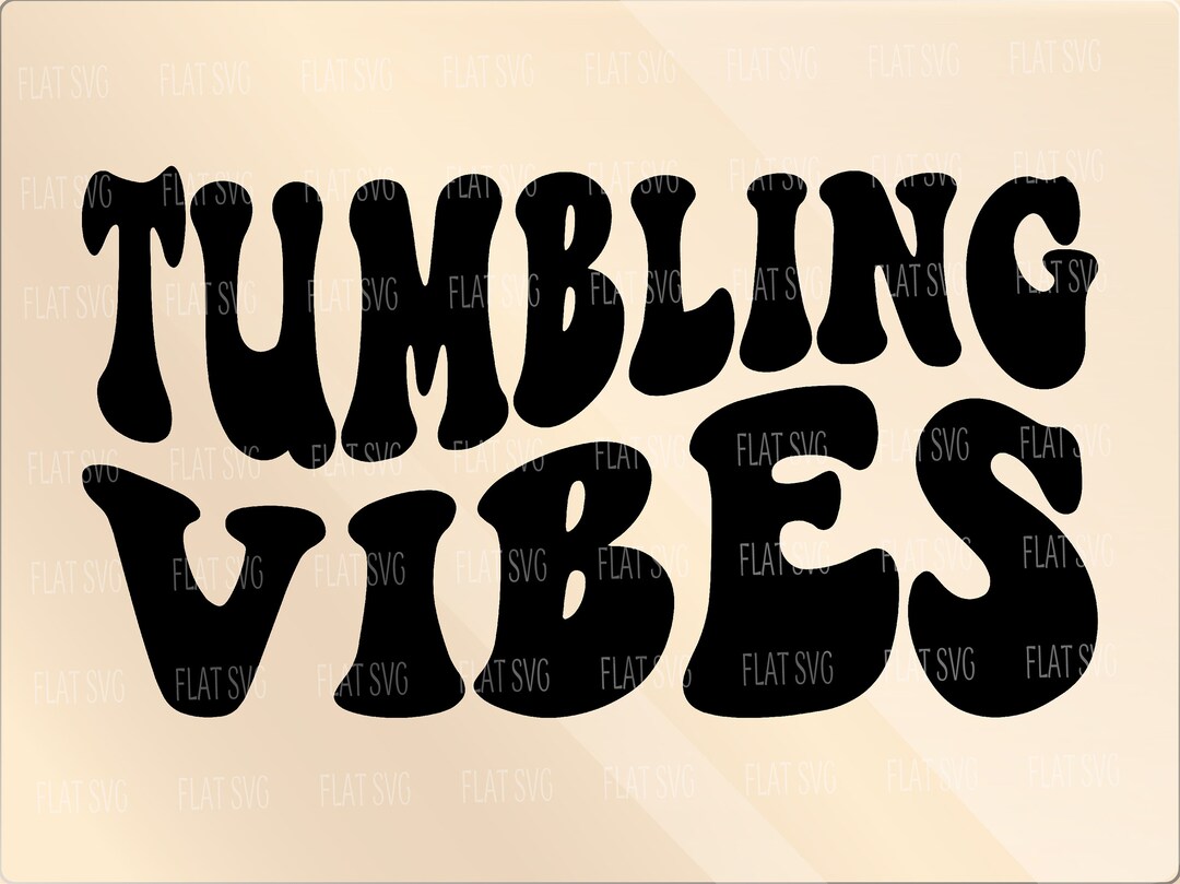 Tumbling Vibes Svg Png, Gymnastics Svg, Gymnastics Quote, Sports Svg ...