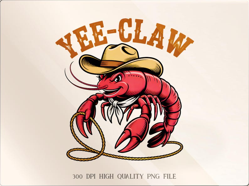 Yee Claw Lobster Png, Western Crawfish Png Funny Printable for ...
