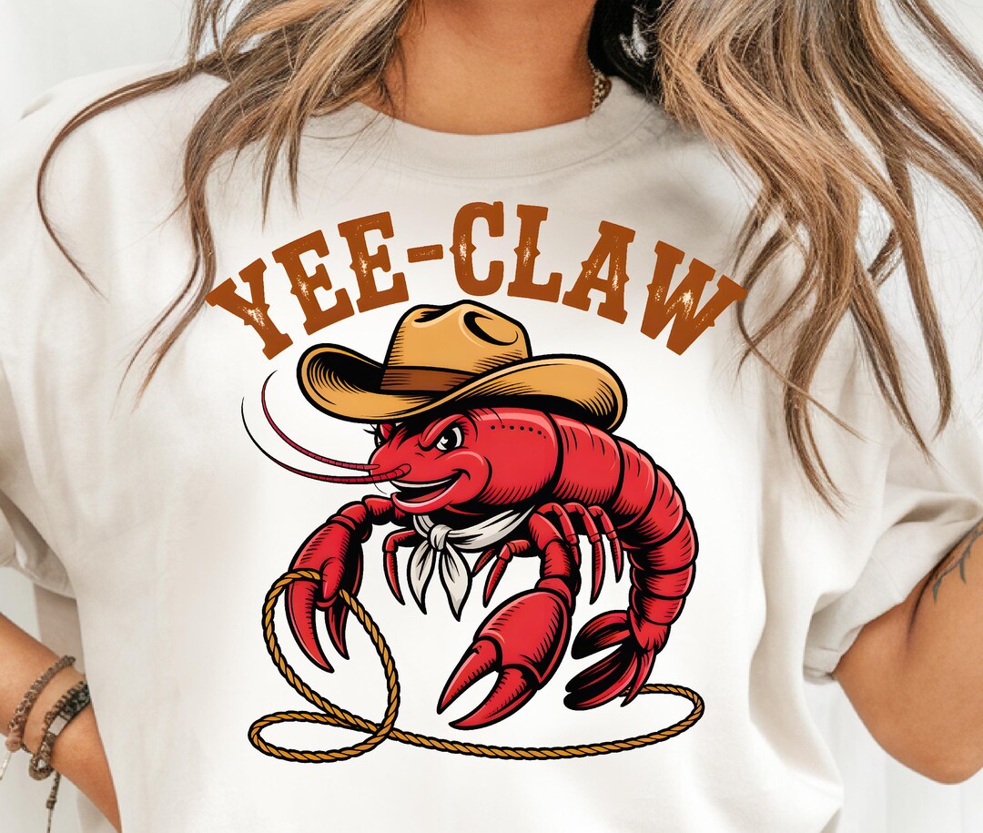 Yee Claw Lobster Png, Western Crawfish Png Funny Printable for ...