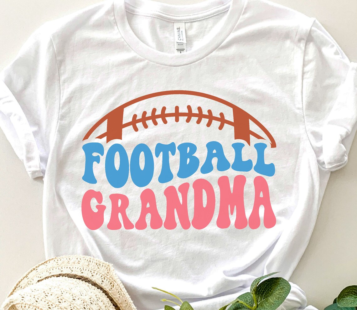 Football Grandma Svg Football Svg Leopard Heart Svg - Etsy