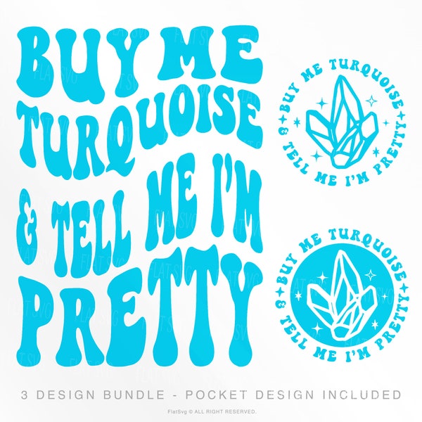 Turquoise Svg - Etsy