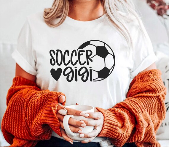 Soccer Gigi Svg Png Soccer Heart Svg Gigi Fan Lover Soccer - Etsy