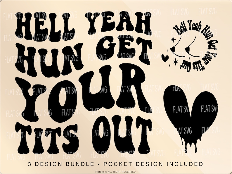 Hell Yeah Hun Get Your Tits Out Svg Png Adult Humor Svg Png - Etsy Ireland