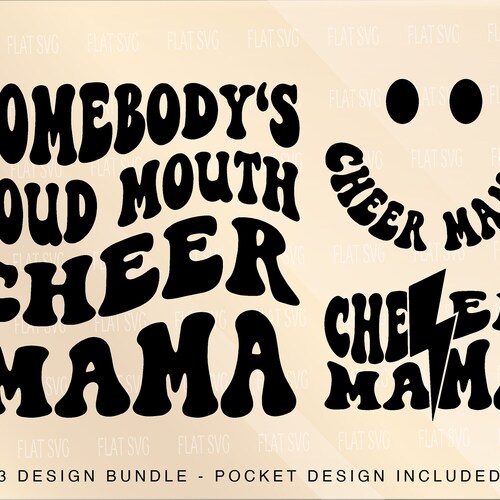 Somebodys Loud Mouth Cheer Coach Png Svg Cheer Coach Svg Etsy