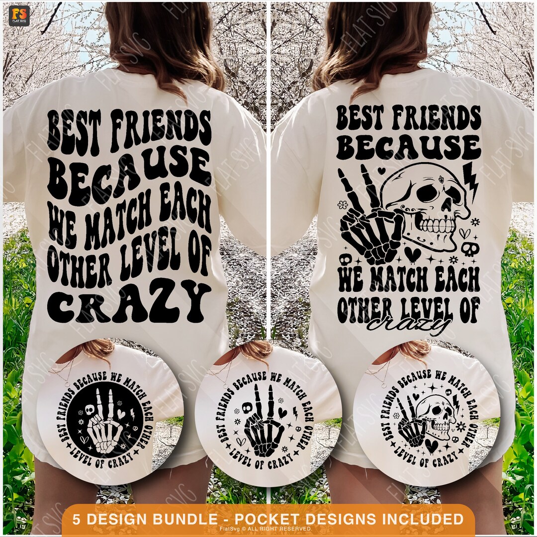 Match Crazy Png Svg, Match Energy Svg, Funny Bestie Svg, Best Friend Svg Cut File - Etsy