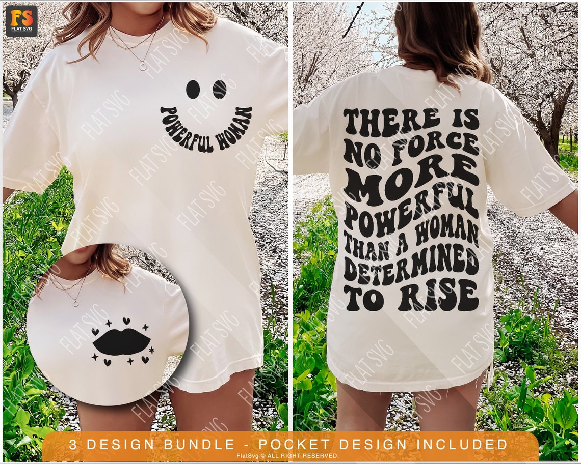 Powerful Woman Svg There is No Force Svg Strong Women Svg - Etsy