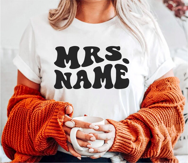 Mrs. Custom Name Svg Custom Svg Custom Bride Wedding Svg - Etsy