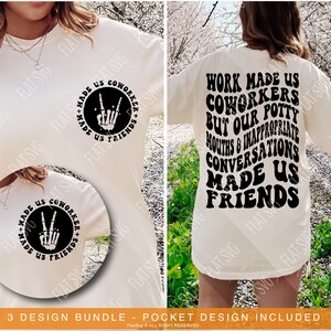 Coworker Gift Svg, Work Made Us Coworker Svg, Coworker Appreciation Svg ...