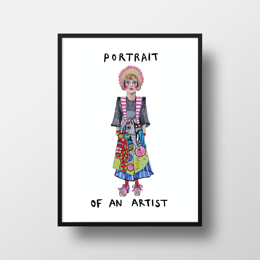 Grayson Perry Portrait of an Artist - Etsy
