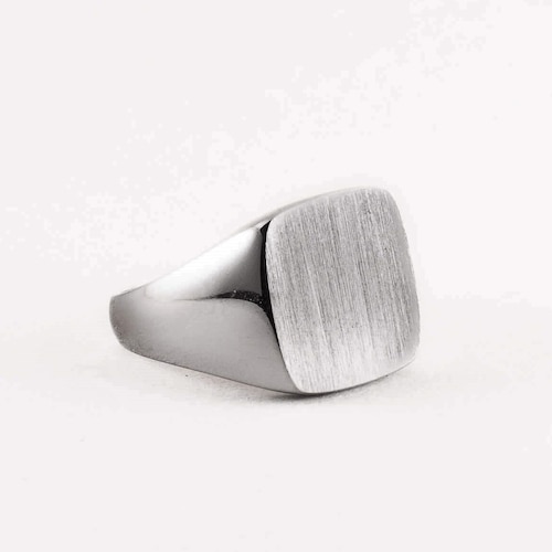 Silver Signet Ring // 925 Sterling Silver // Men's Silver - Etsy