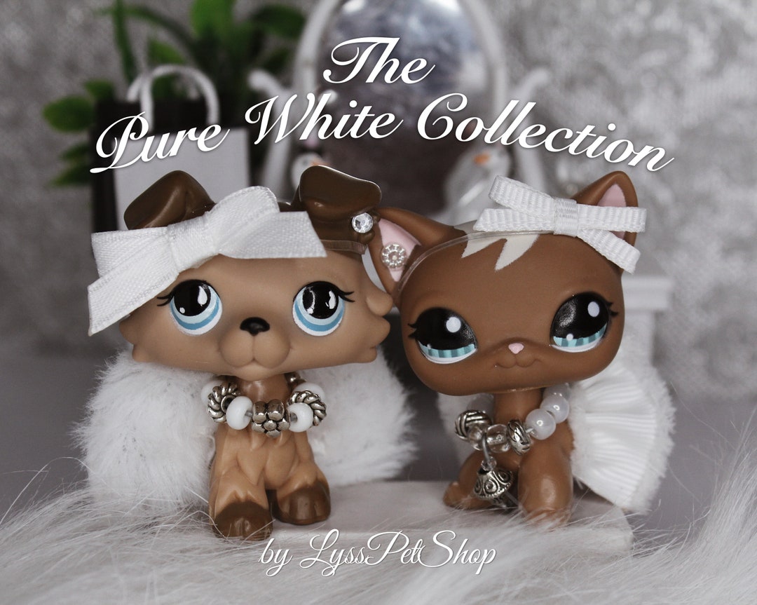 The Pure White Collection - 8 PC Littlest Pet Shop Clothing Set ...