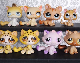 LPS Littlest Pet Shop Authentic Sitting Shorthair Cat 1005 / Vintage ...