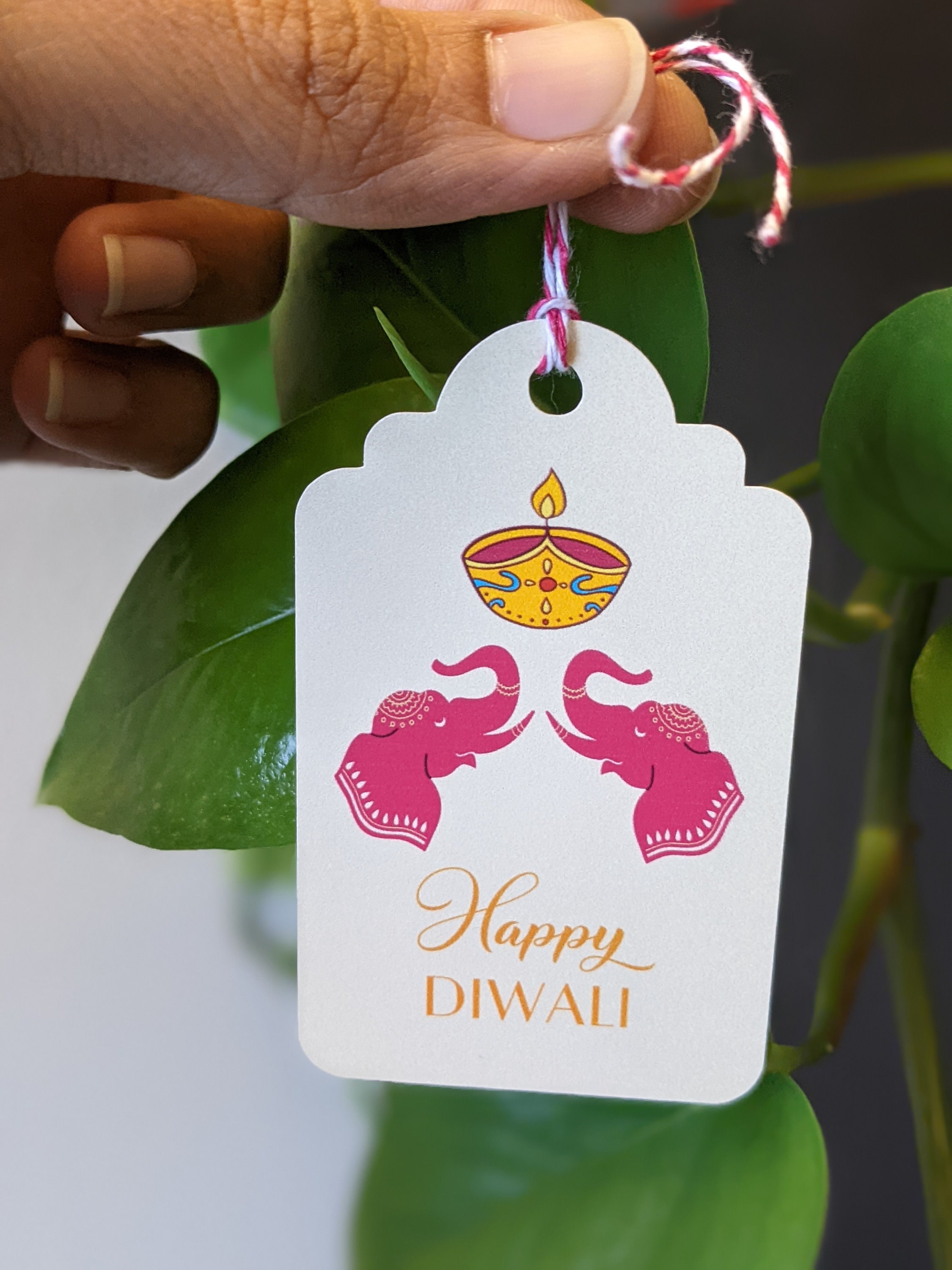 Diwali Gift Tags | Diwali Gifts | Custom Diwali Tags | Custom Gift Tags ...