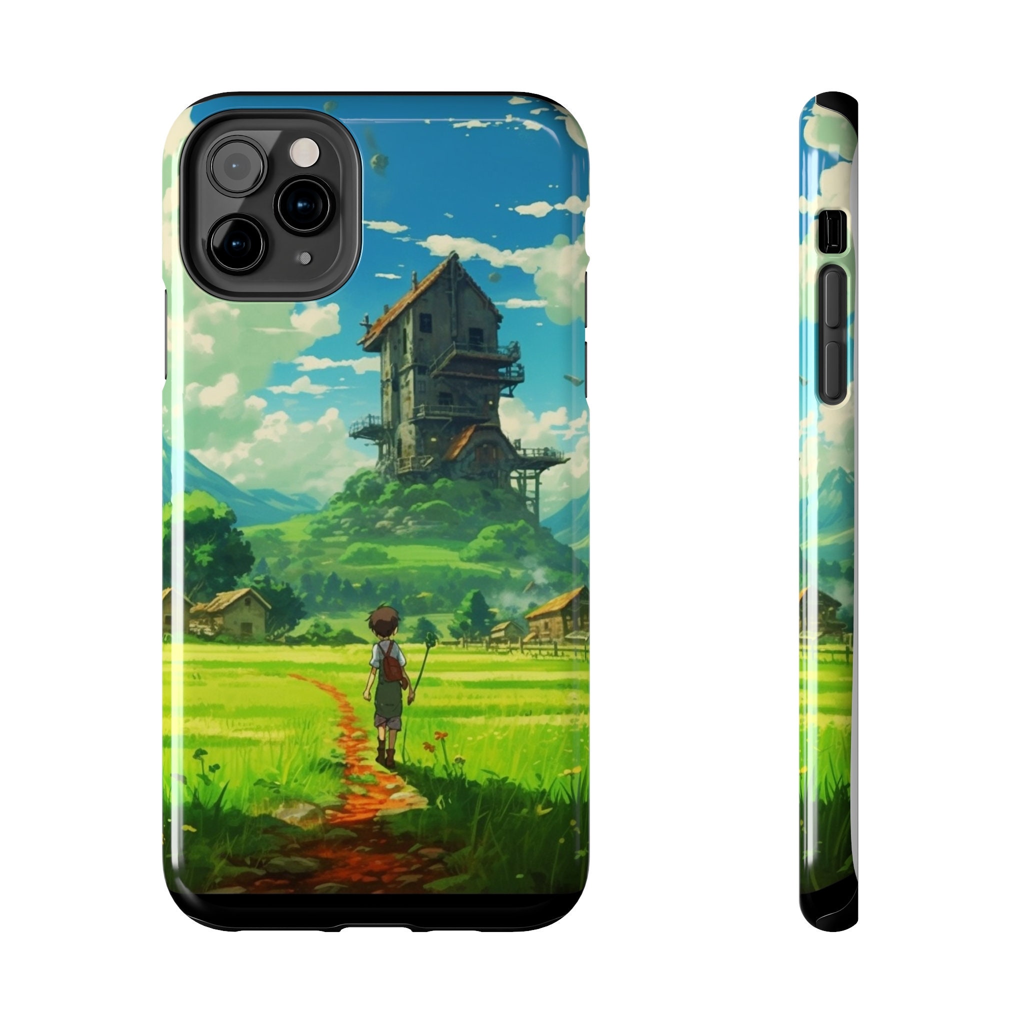 Boy Walking to House on Stilts Illustration iPhone Case - Etsy