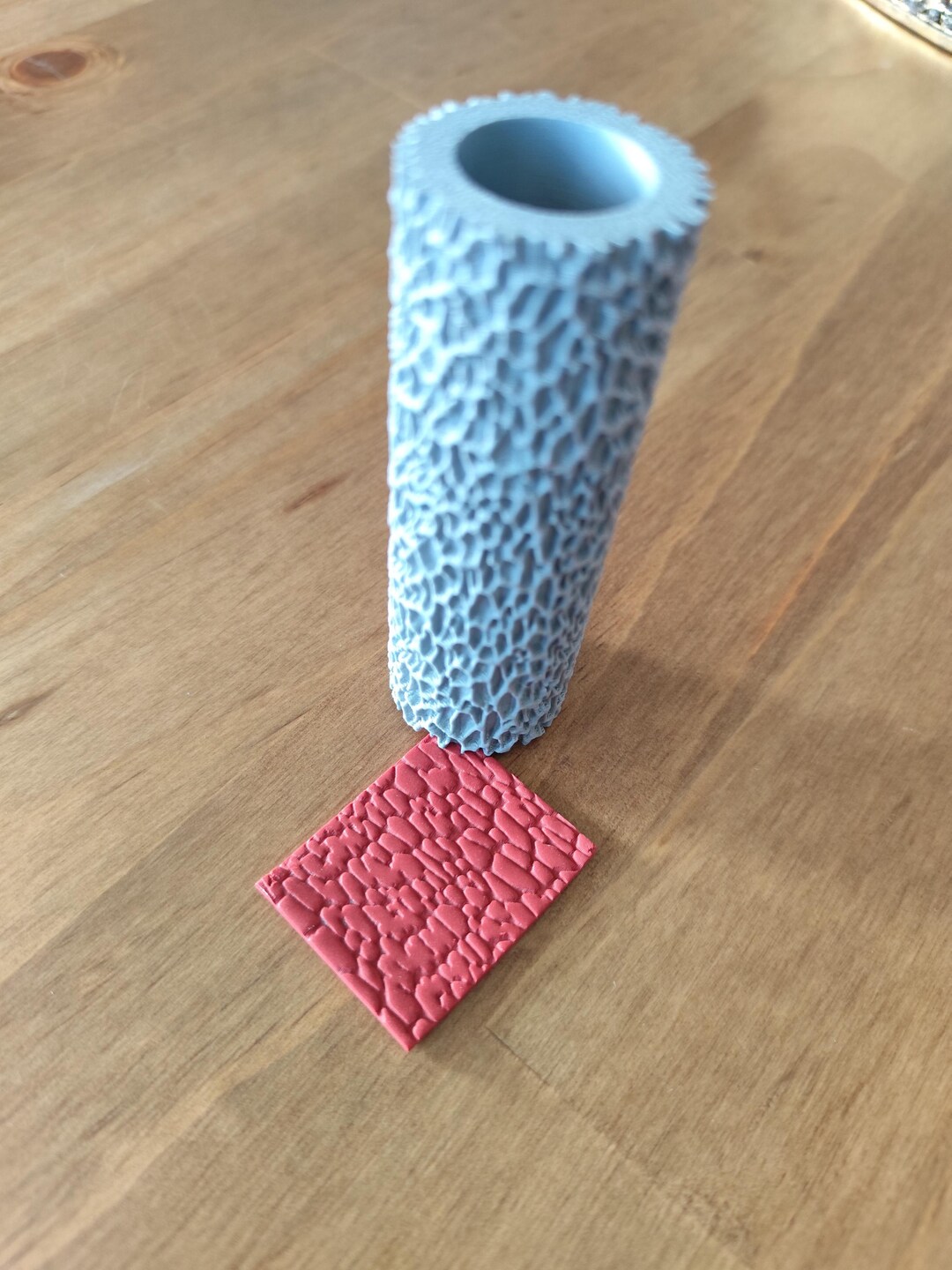 LEATHER Texture Roller Polymer Clay - Etsy