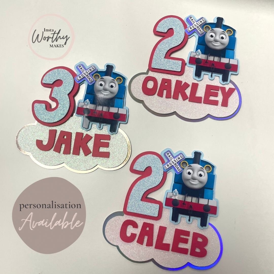 Thomas the Tank Engine Cake Topper / Thomas the Tank Engine Cake ...
