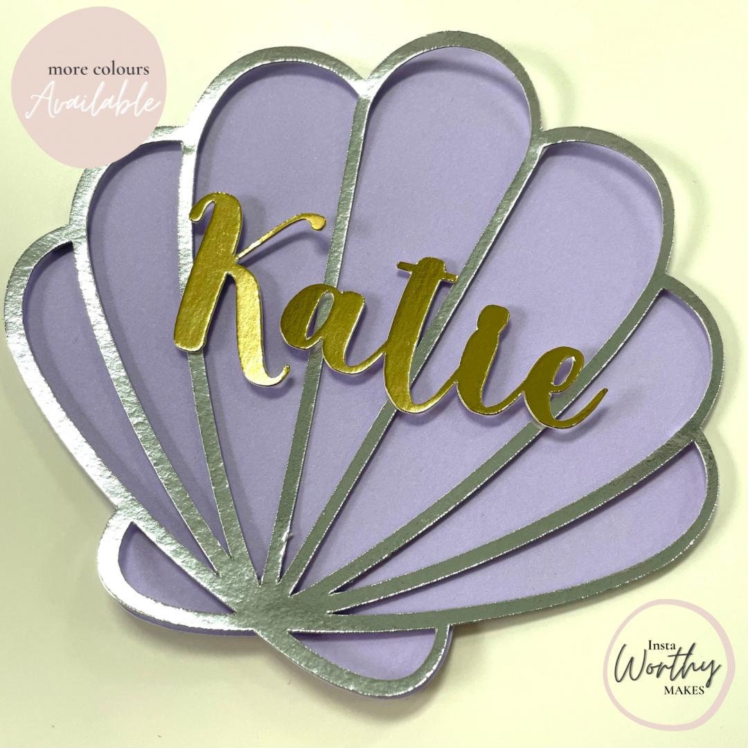 Shell Cake Topper / Shell Cake / Shell Party / Shell Birthday - Etsy