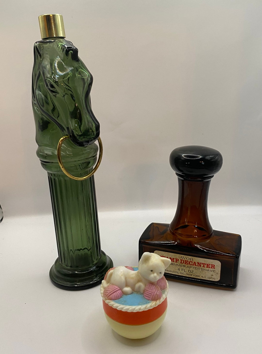 Avon Horse, Paid Stamp, Kitten Bottles - Etsy