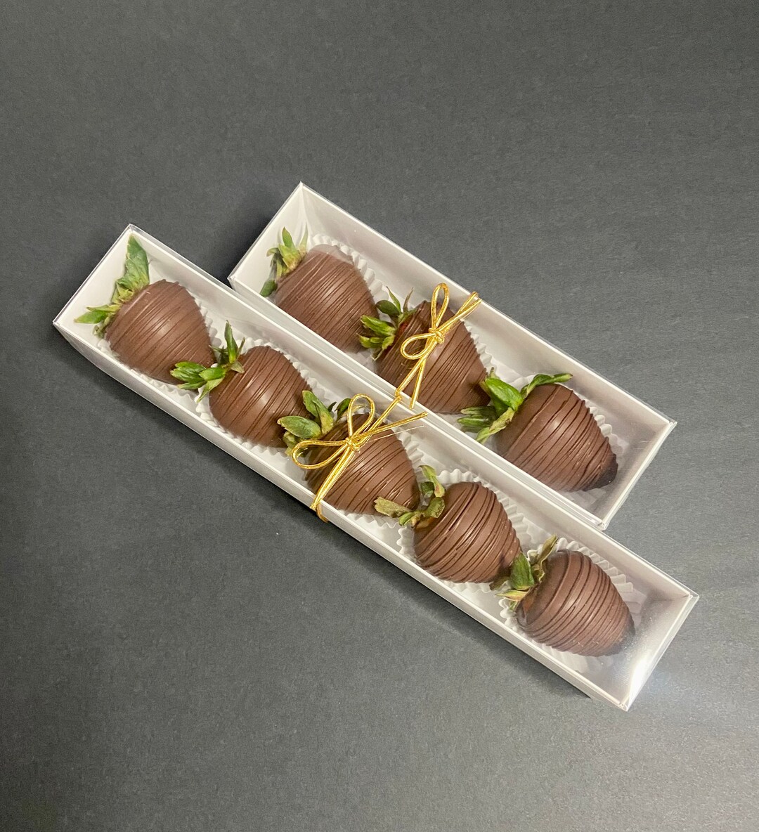 5 Slender Clear View Boxes - Etsy