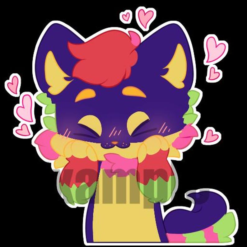 Furry YCH Custom Character Sticker Pack (READ DESC) - Etsy