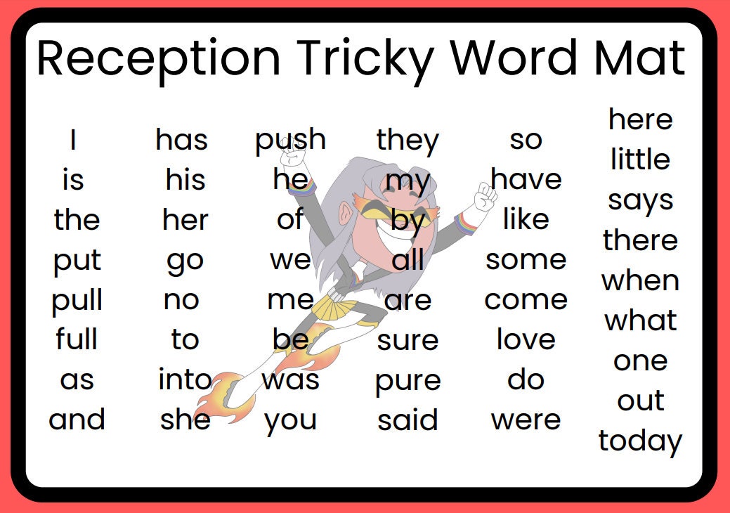 Reception/ EYFS Spelling and Reading Bundle Tricky Word/ Common ...