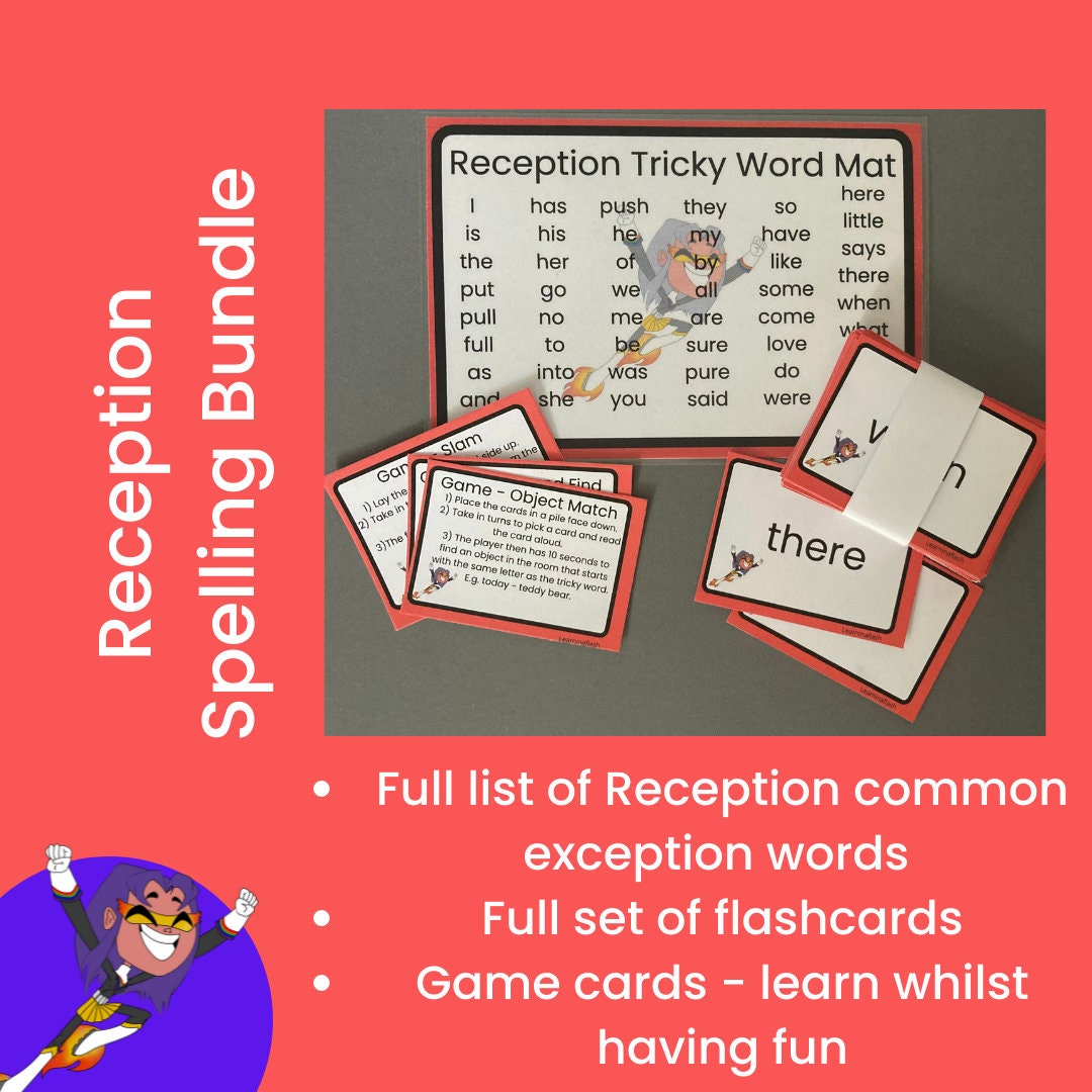 Reception/ EYFS Spelling and Reading Bundle Tricky Word/ Common ...