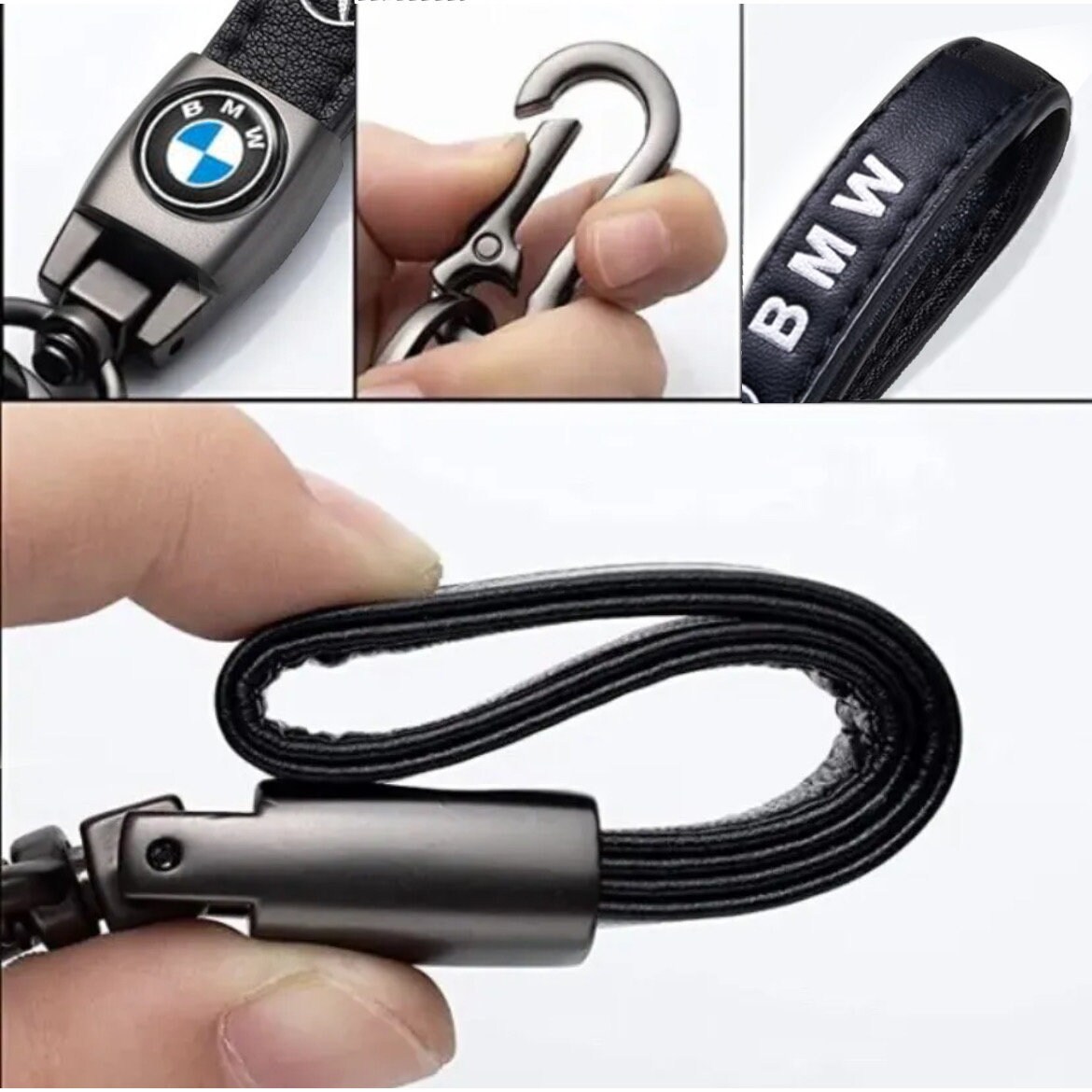 BMW Luxury Leather Keychain Keyring BMW LOGO Great Gift - Etsy UK