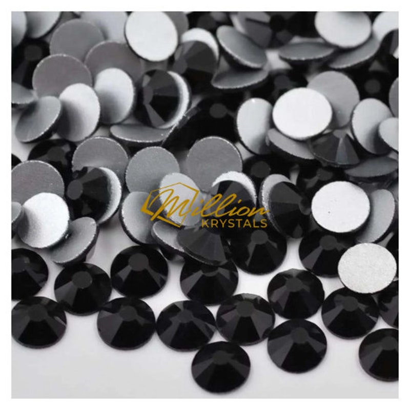 Black Rhinestones - Etsy