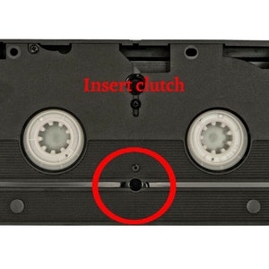 VHS Video Cassette Tape Winding Key Tools Clutch Rewinding Respool VCR ...